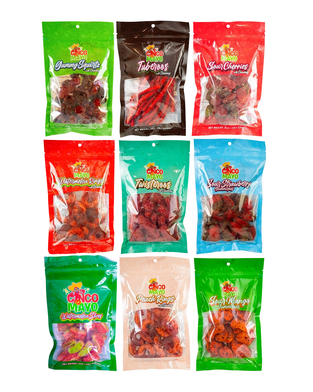 Chamoy Infused Gummies – Cinco De Mayo Candy